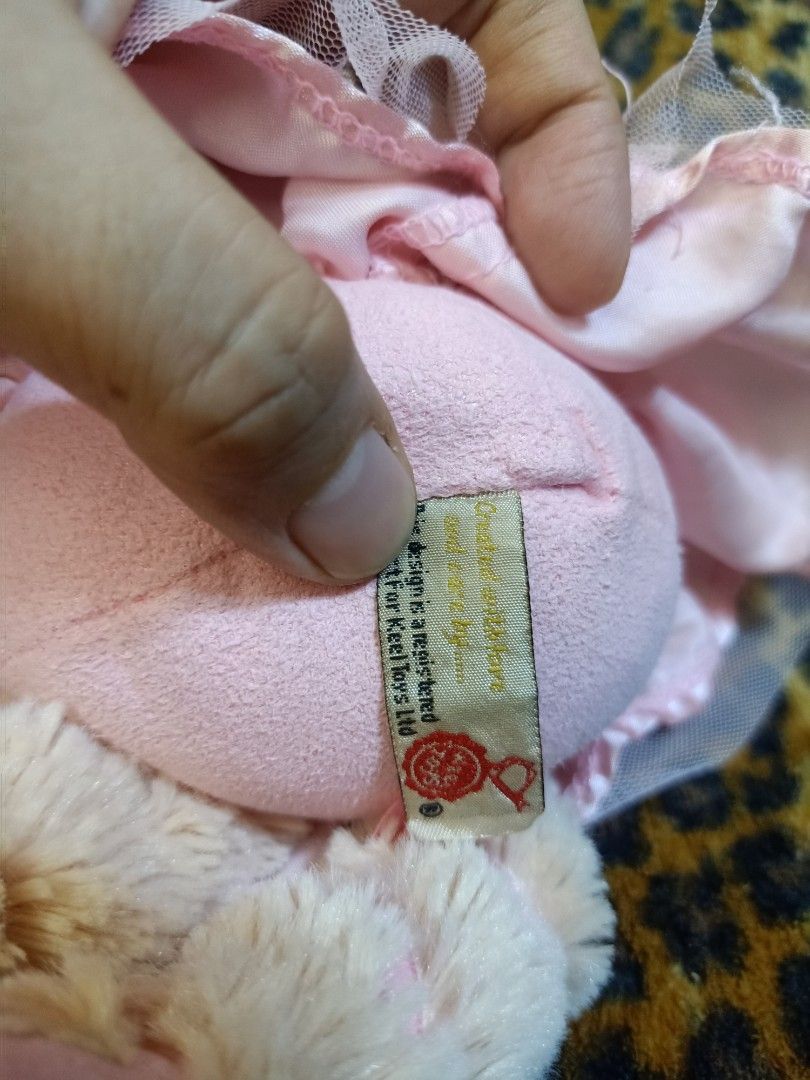 KEEL TOYS BALLERINA BUNNY / RABBIT IN FLORAL TUTU COMFORT PLUSH on ...