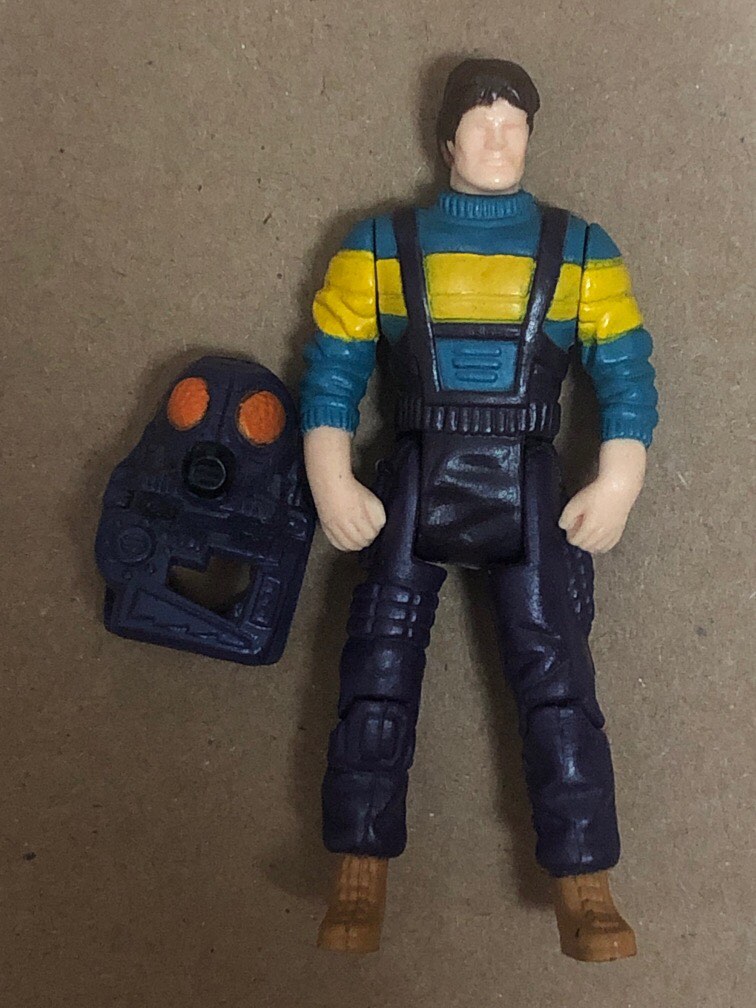 KENNER M.A.S.K/MASK VOLCANO JACQUES LeFLEUR, COMPLETE WITH MASK ...