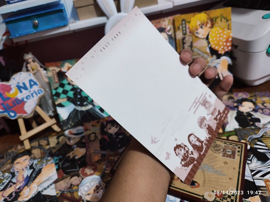 Kimetsu no Yaiba / Demon Slayer MANGA ART Postcards AUTHENTIC Shueisha ...