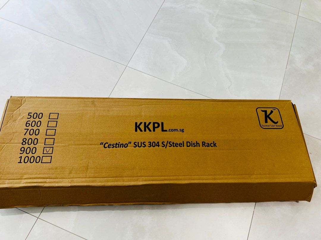 KKPL SUS304 stainless steel dish rack, Furniture & Home Living ...