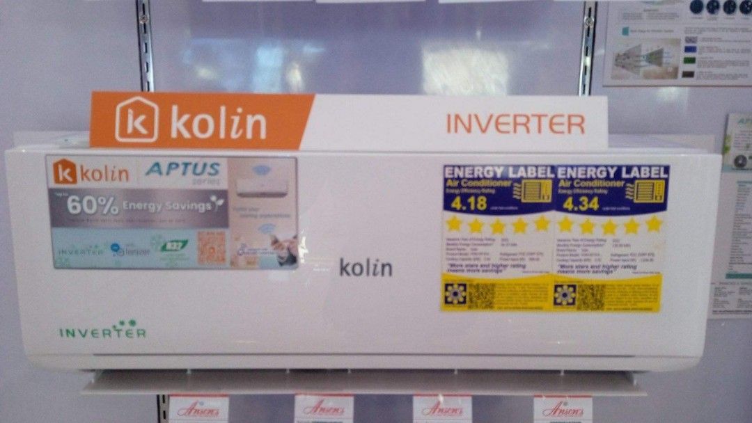 KOLIN SPLIT TYPE INVERTER AIRCON, TV & Home Appliances, Air ...
