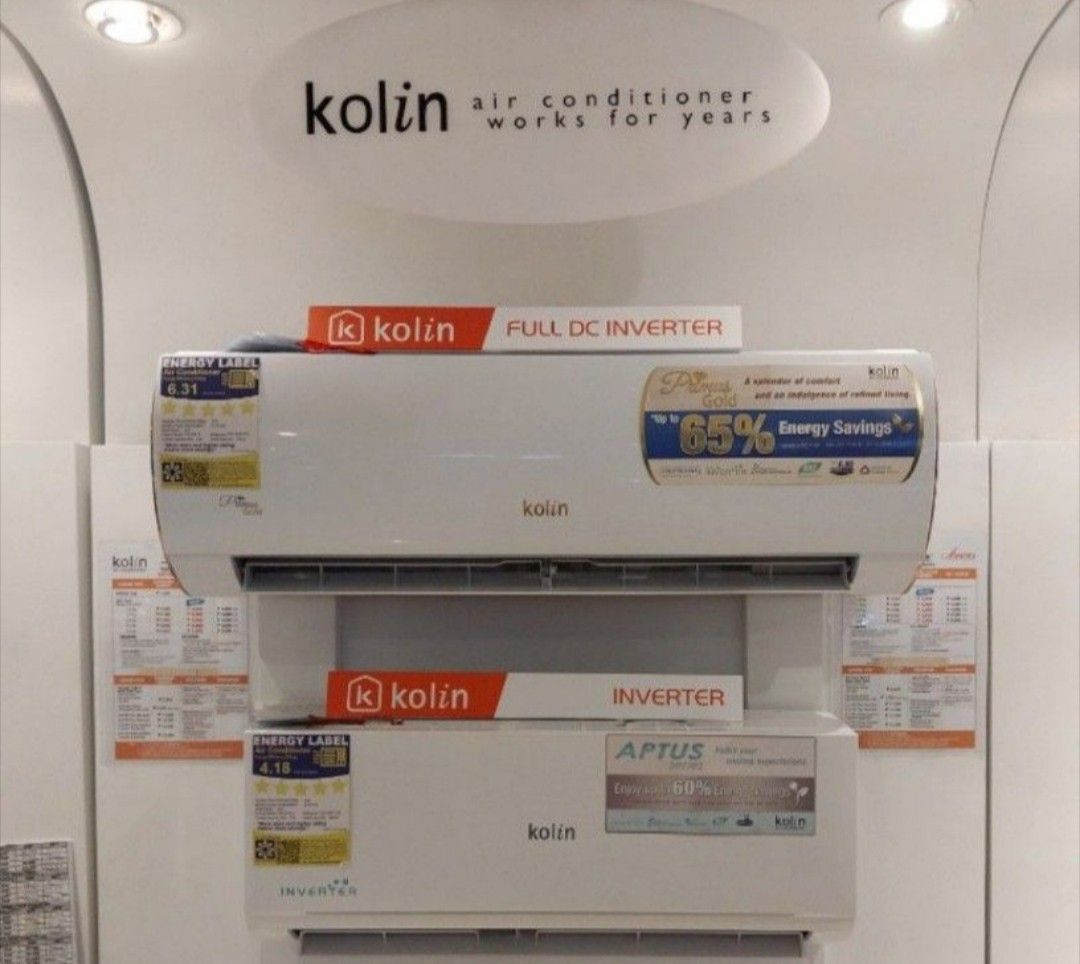 Kolin Split Type Inverter Aircon, TV & Home Appliances, Air ...