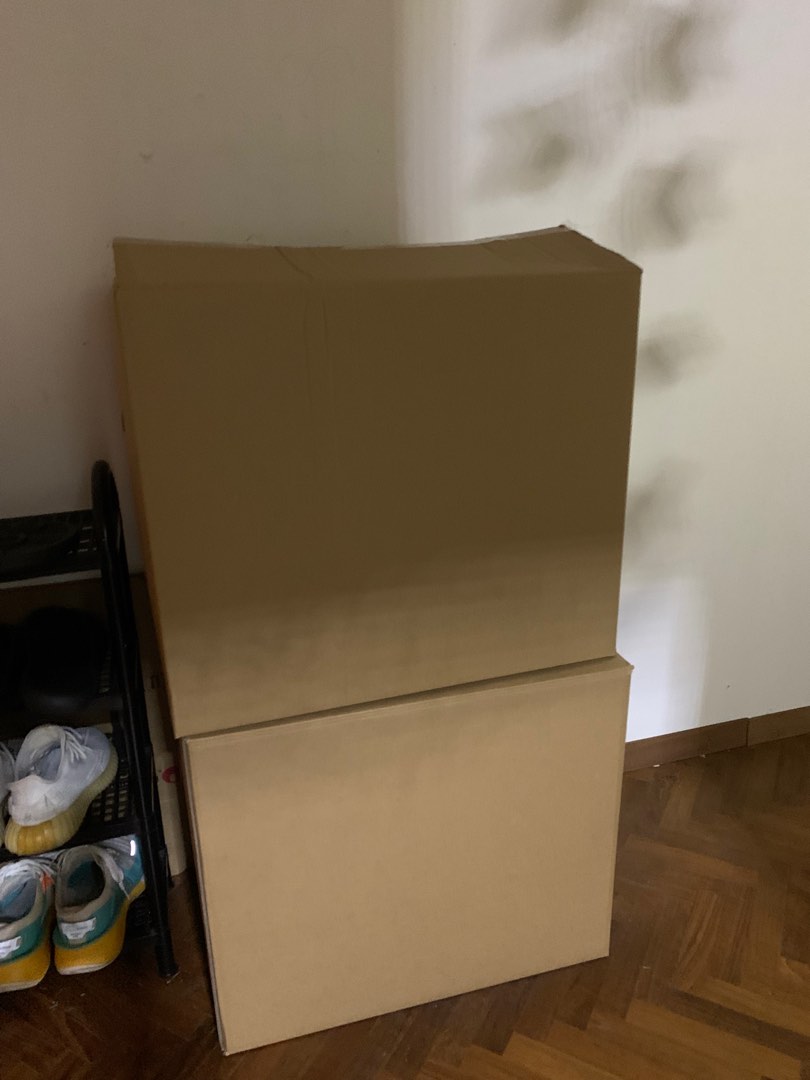 Large house moving boxes 60x40x50, Furniture & Home Living, Home ...
