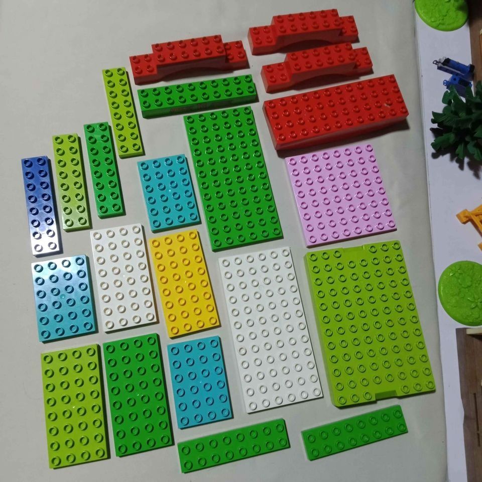 Lego duplo plates/ big size blocks on Carousell