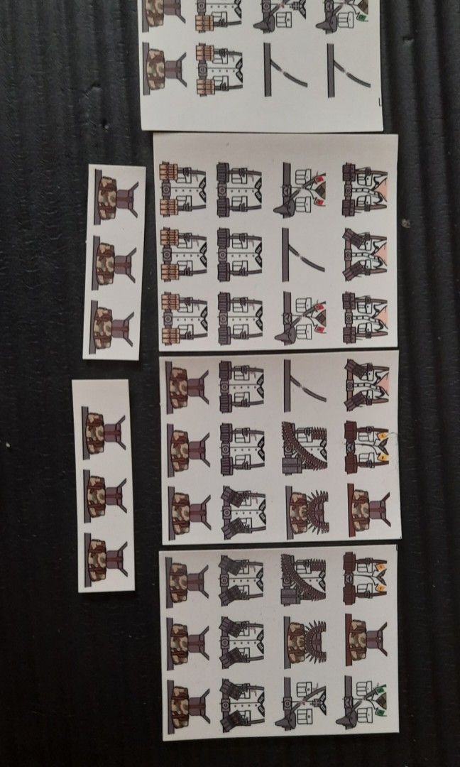 LEGO WWII German Waterslide Decals (Roaglaan's Customs), Hobbies & Toys ...