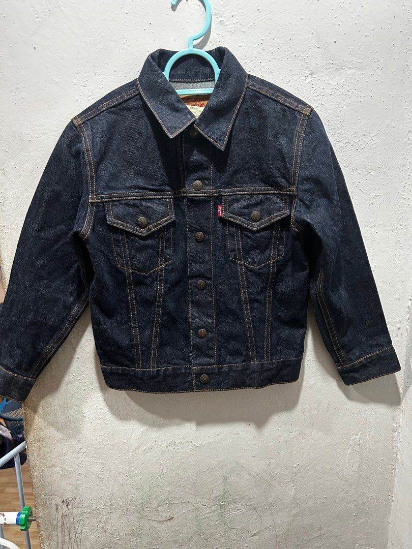levis jacket denim, Men's Fashion, Coats, Jackets and Outerwear on Carousell