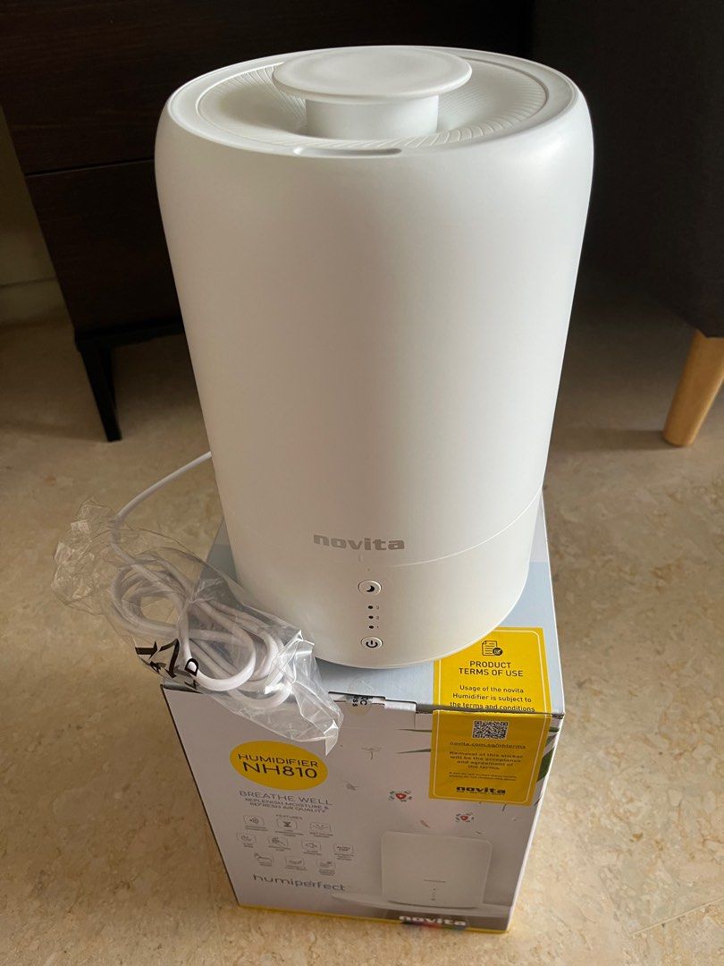 (Brand New) Novita Humidifier & Aroma Diffuser NH810 with Free Air ...
