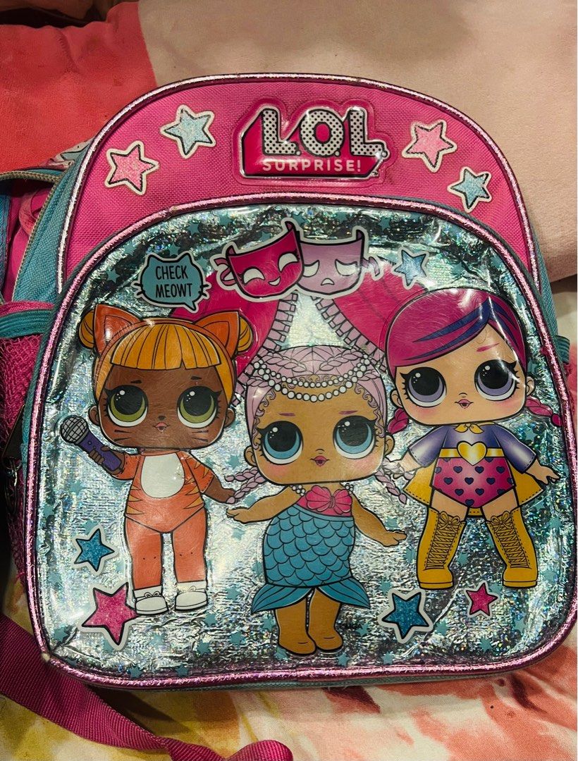 Lol surprise mini backpack on Carousell