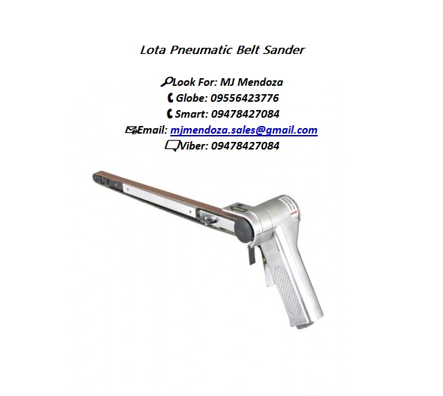 Lota Pneumatic Belt Sander, Commercial & Industrial, Industrial ...