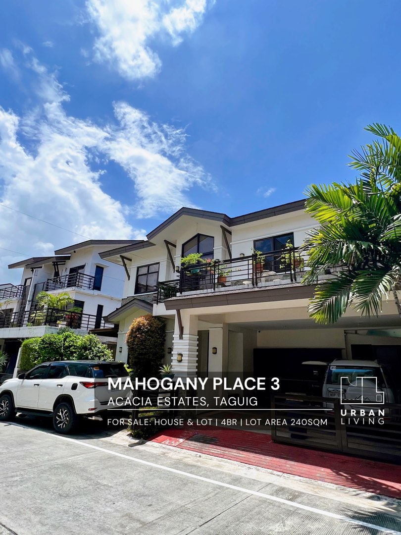 Mahogany Place 3 Acacia Estates Taguig (charise model house) 4br + 2 ...