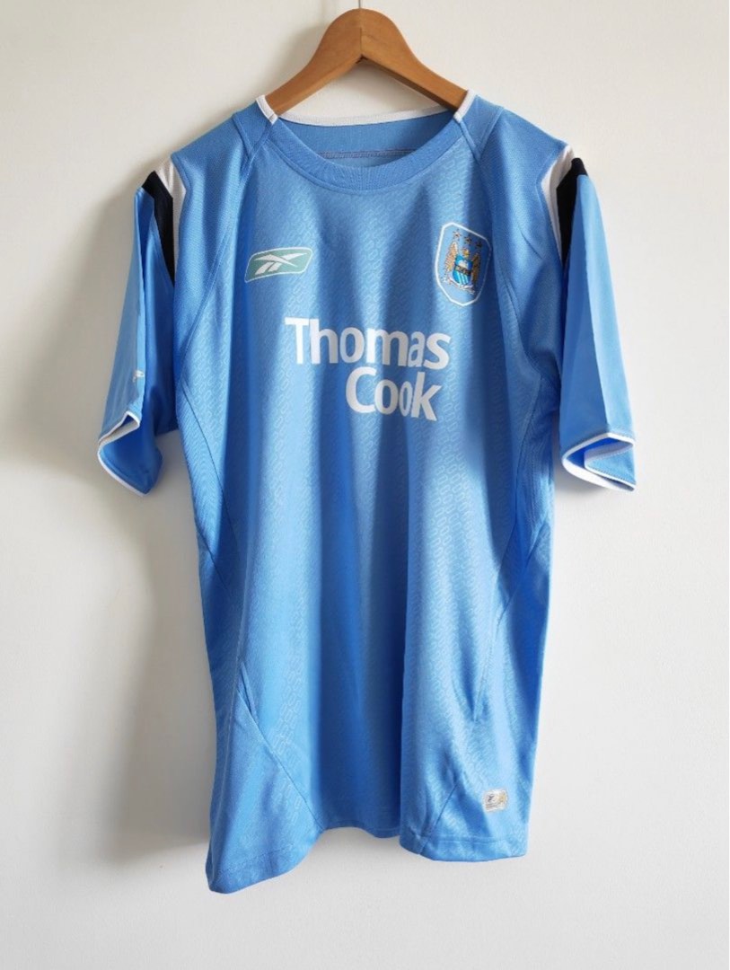 Manchester City 2005 Home soccer/football jersey/kit rare/retro/vintage ...