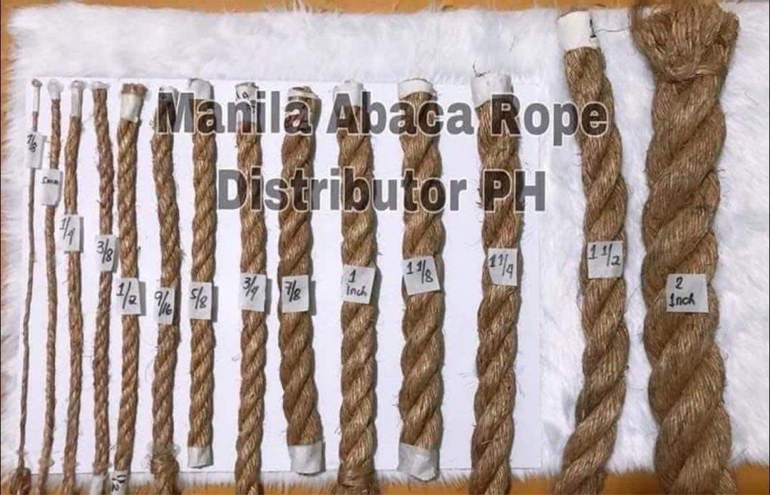 Manila Abaca Rope, Sports Equipment, Hiking & Camping on Carousell