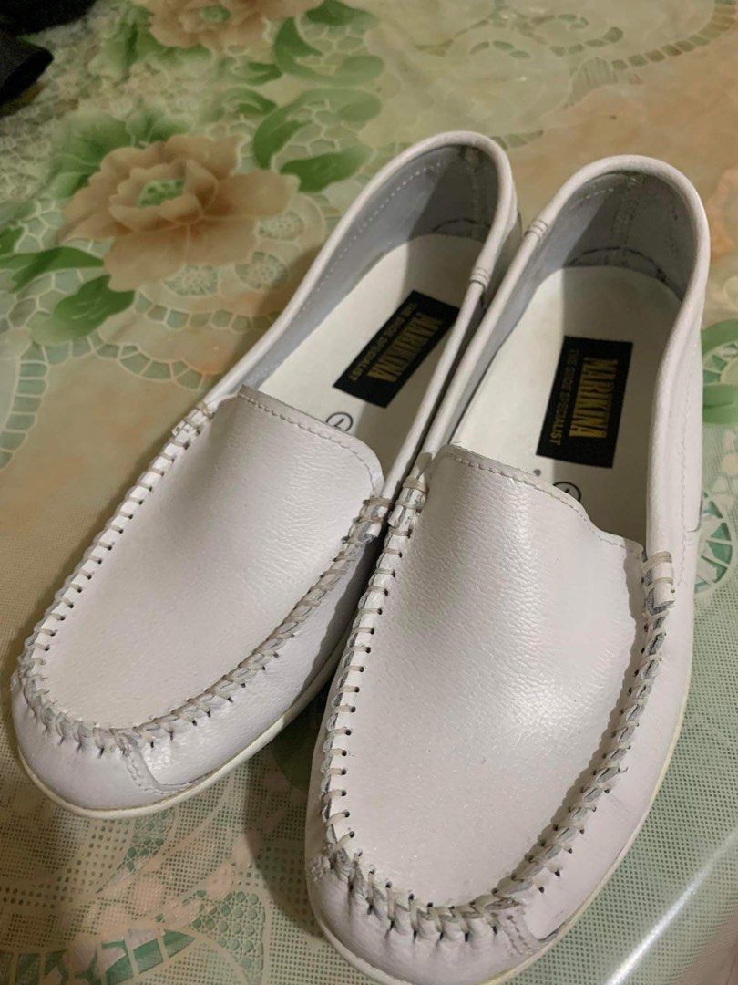 MARIKINA WHITE LEATHER SHOES, Women's Fashion, Footwear, Loafers on ...