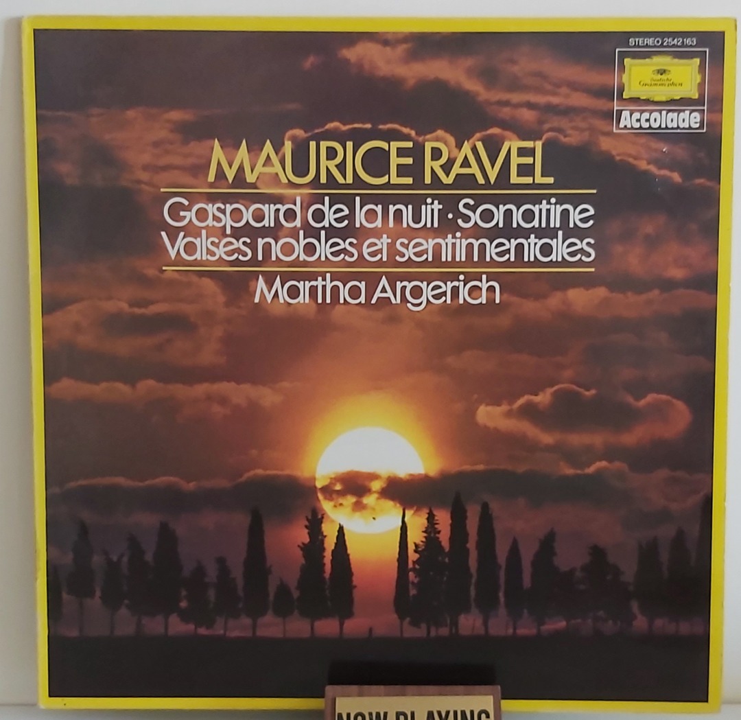Martha Argerich Ravel – Gaspard de la nuit / Sonatine / Valses nobles ...
