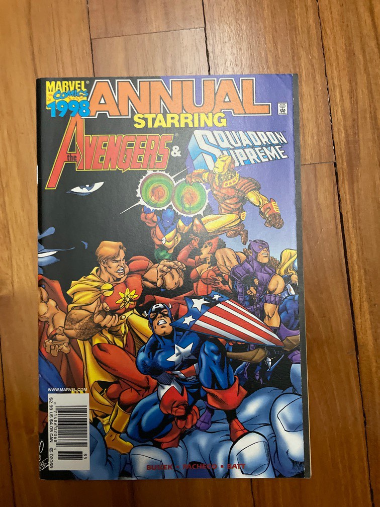 Marvel comic 1998: Annual starring the avengers & squadron supreme ...