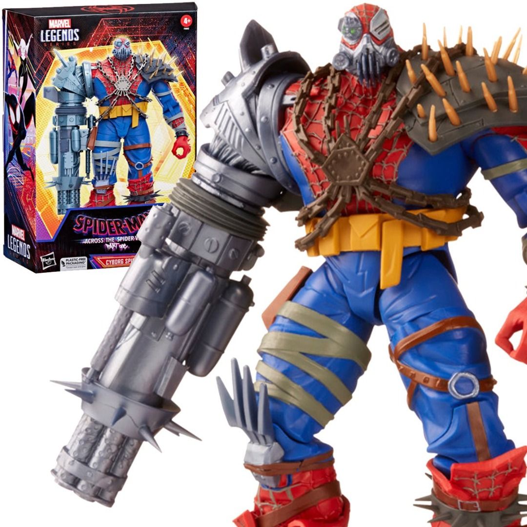 Marvel Legends Cyborg Spider-Woman Deluxe Spider-Man, 興趣及遊戲, 玩具 & 遊戲類 ...