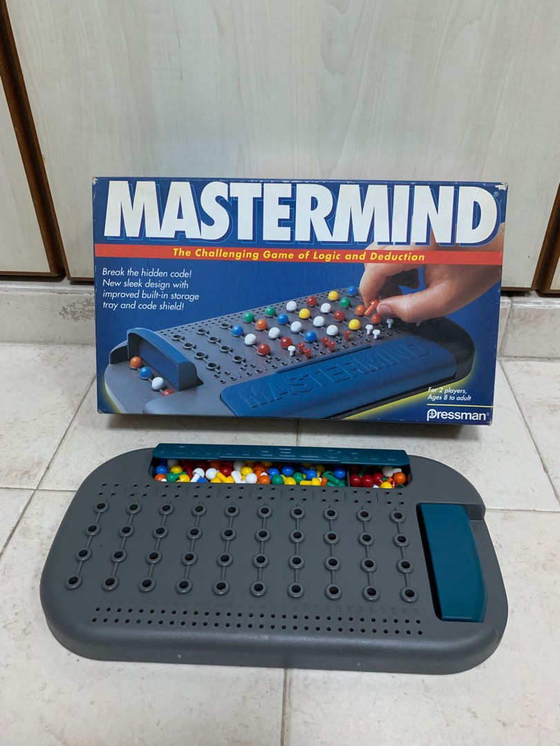 Mastermind Game Pressman, Hobbies & Toys, Toys & Games on Carousell