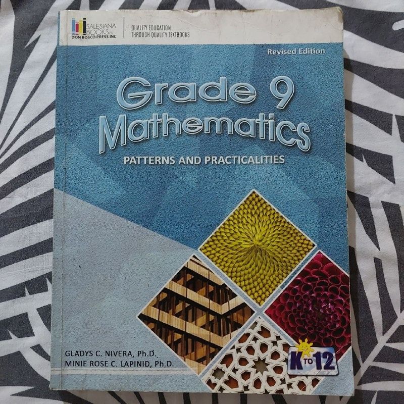 Mathematics PATTERNS AND PRACTICALITIES (Grade 9) on Carousell