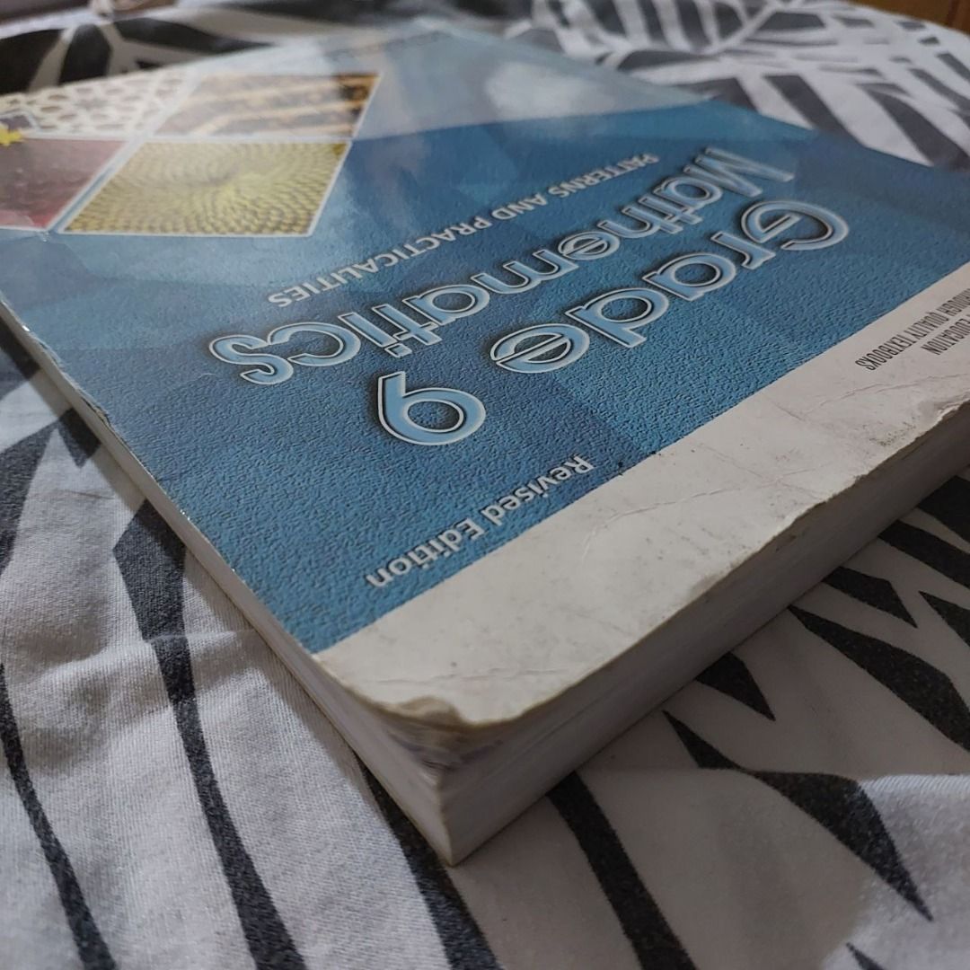 Mathematics PATTERNS AND PRACTICALITIES (Grade 9) on Carousell