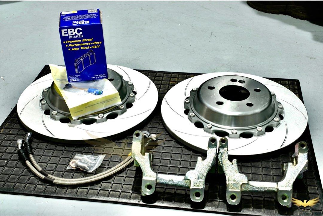 Mercedes W205 Amg Brakes and Upsize Rotor, Car Accessories, Accessories ...