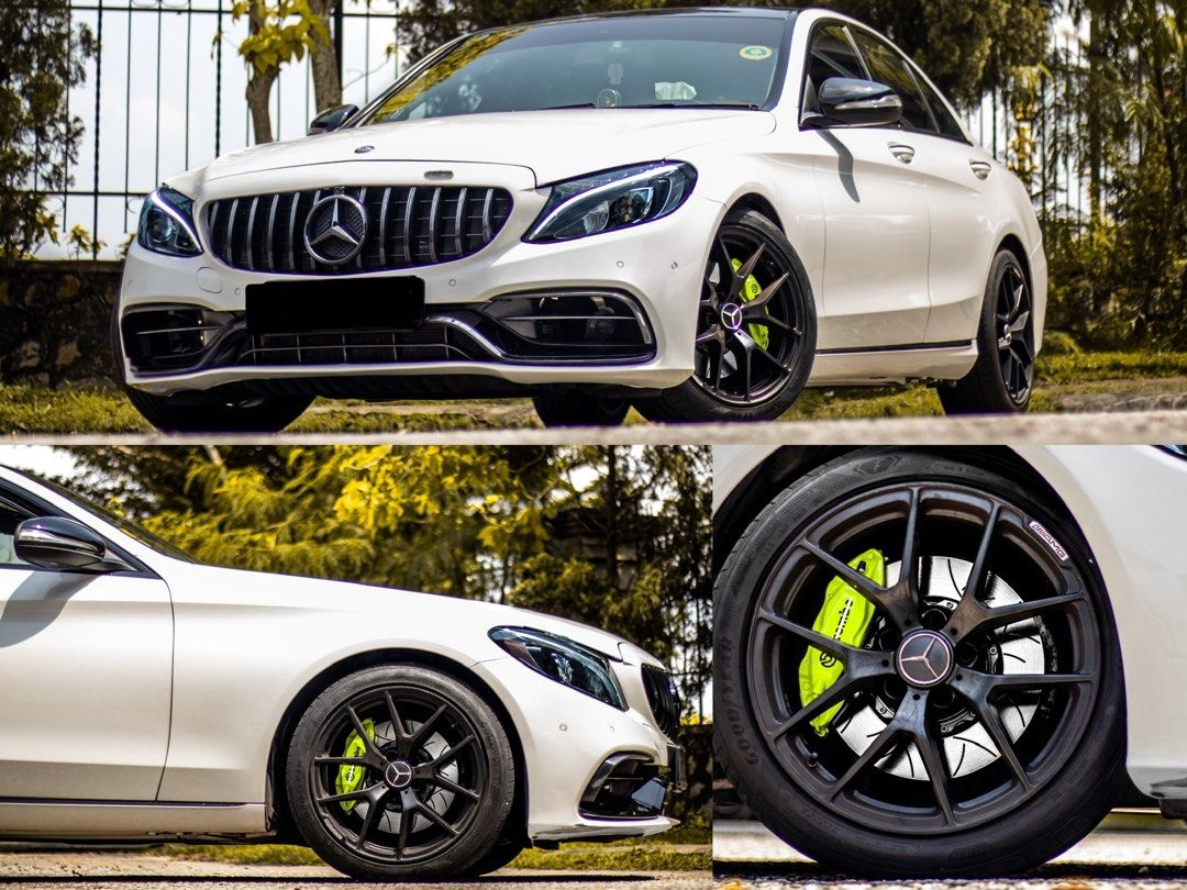 Mercedes W205 X253 W213 W238 AMG Line C63 BREMBO GT6 Big Brake Kits ( C ...