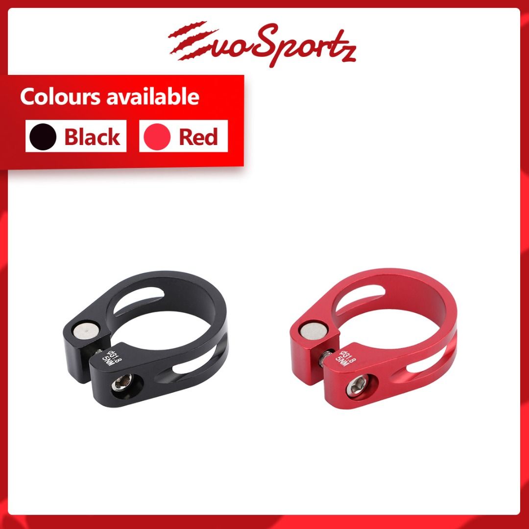 Meroca Seatpost Clamp | Bicycle Screw Seatpost Bolt Clamp, Sports ...