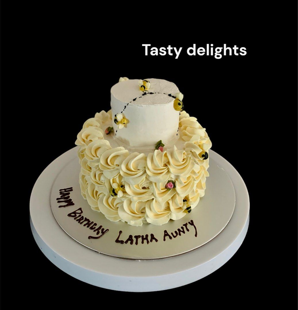 Mini Tier Cake,Tier Cakes,Winnie the Pooh Cake,Honey Bee Cake ...