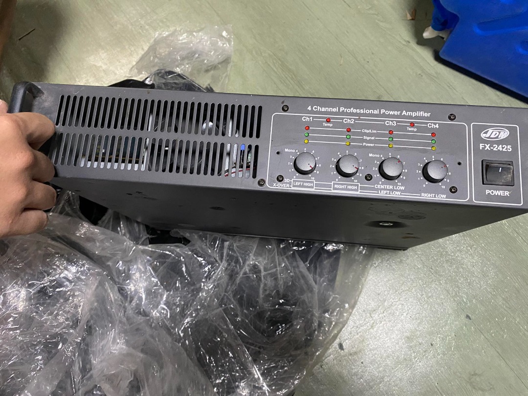 Mixer Amplifier JDM FX-2425, Audio, Soundbars, Speakers & Amplifiers on ...