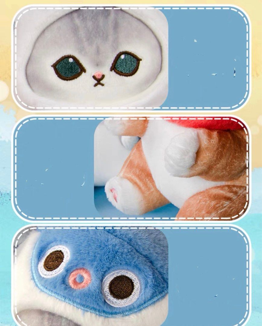 MOFUSAND CATS UNDER THE SEA version / CRAB / OCTOPUS / FISH / OXETOL ...