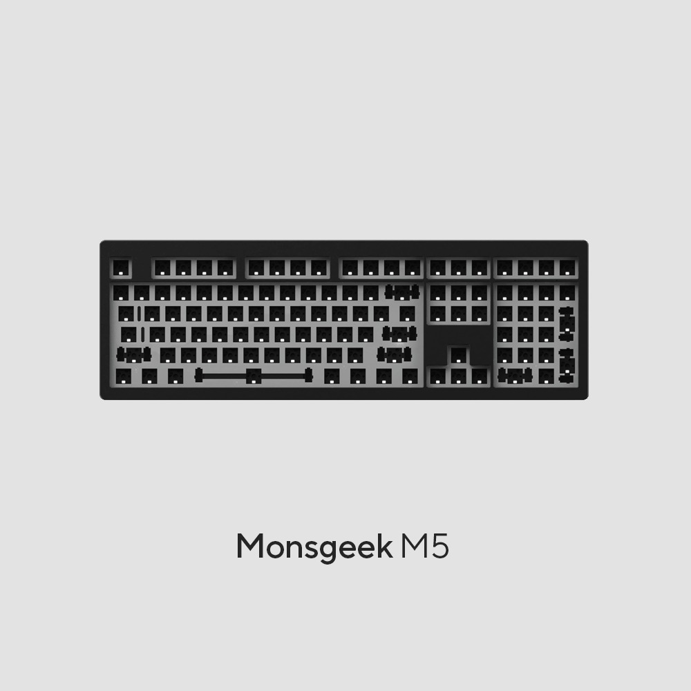 Monsgeek M5W Aluminium Gasket Custom Mechanical Keyboard Kit with ...