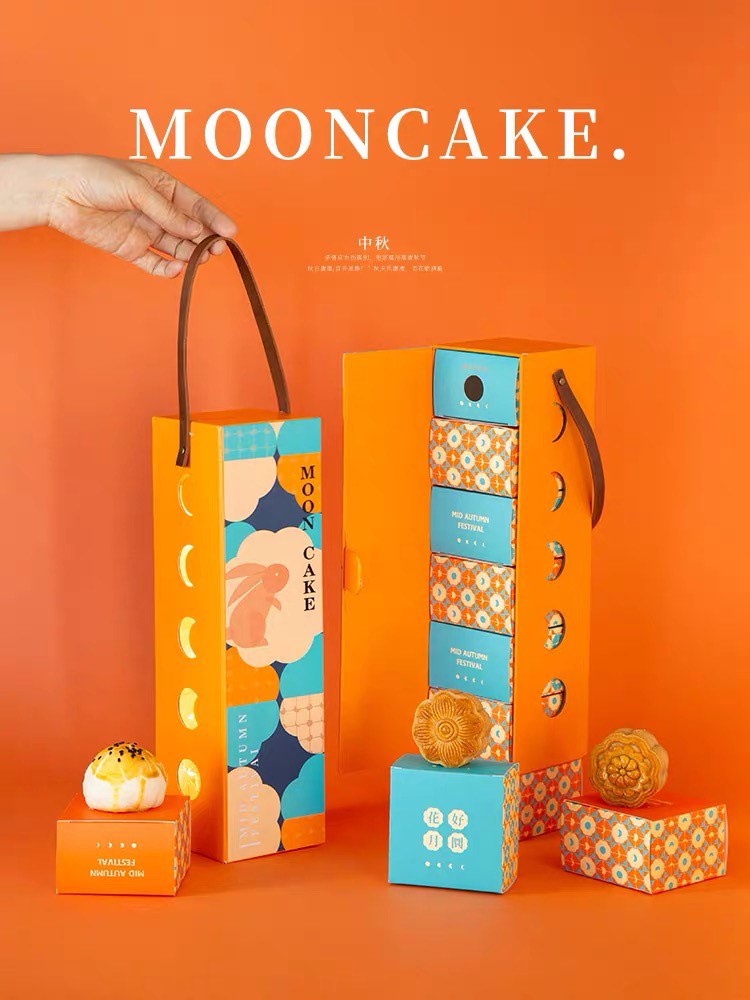 Mooncakes boxes, Food & Drinks, Gift Baskets & Hampers on Carousell