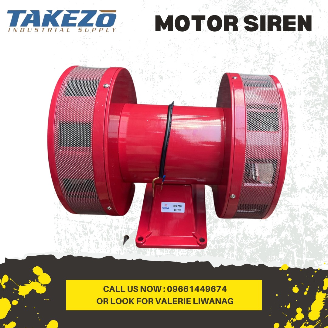 MOTOR SIREN, Commercial & Industrial, Industrial Equipment on Carousell