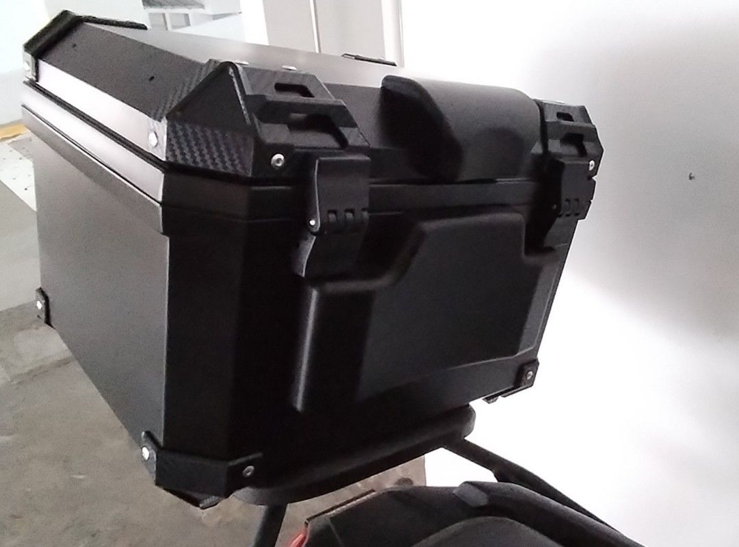 Motorcycle 57L plastic top box, Motorcycles, Motorcycle Accessories on ...