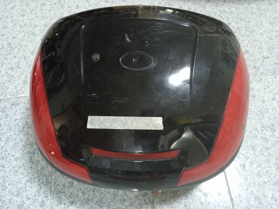 Motorcycle back box, Motorcycles, Motorcycle Accessories on Carousell
