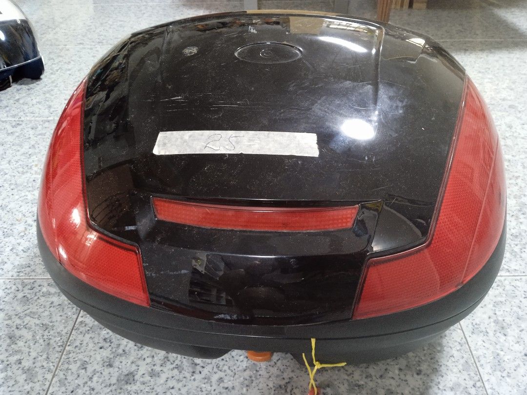 Motorcycle back box, Motorcycles, Motorcycle Accessories on Carousell