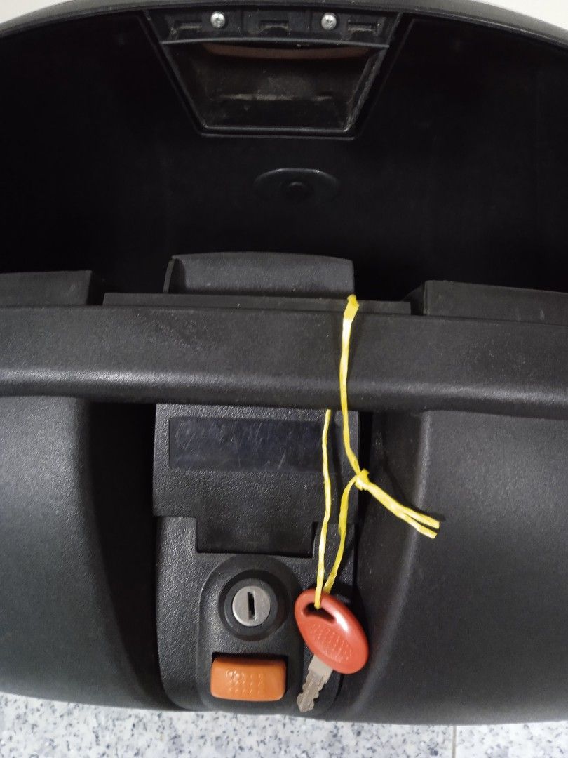 Motorcycle back box, Motorcycles, Motorcycle Accessories on Carousell