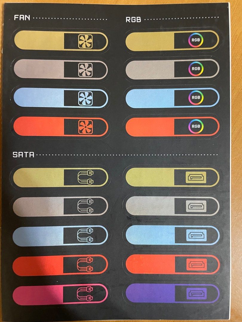 MSI Stickers, Computers & Tech, Parts & Accessories, Other Accessories ...