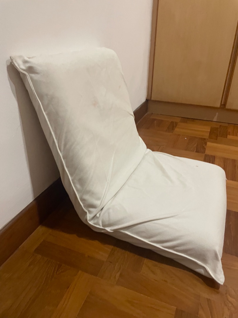MUJI bendable floor chair, Furniture & Home Living, Furniture, Chairs ...