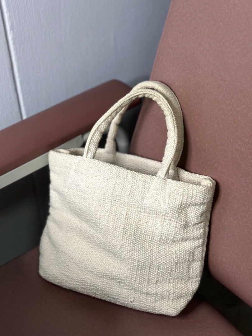 MUJI Mini Tote Bag, Women's Fashion, Bags & Wallets, Tote Bags on Carousell