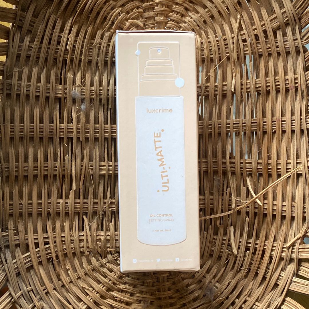 NEW! LUXCRIME SETTINGSPRAY ULTIMATE, Kesehatan & Kecantikan, Rias Wajah ...