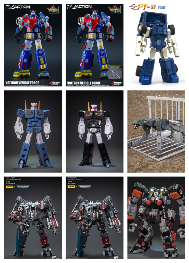New Pre Order - Joy Toy Warhammer 40k / Toy Notch Astrobots / Ocular ...
