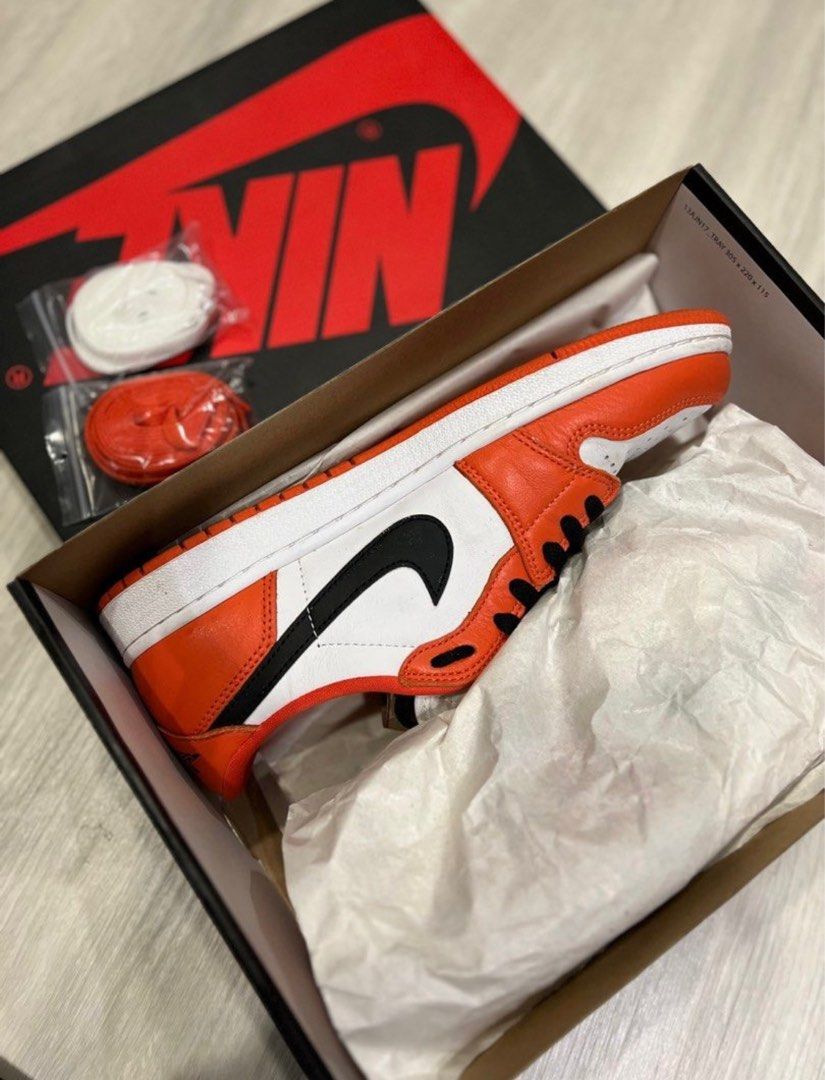 NIKE AIR JORDAN 1 LOW STARFISH, Men's Fashion, Footwear, Sneakers on ...