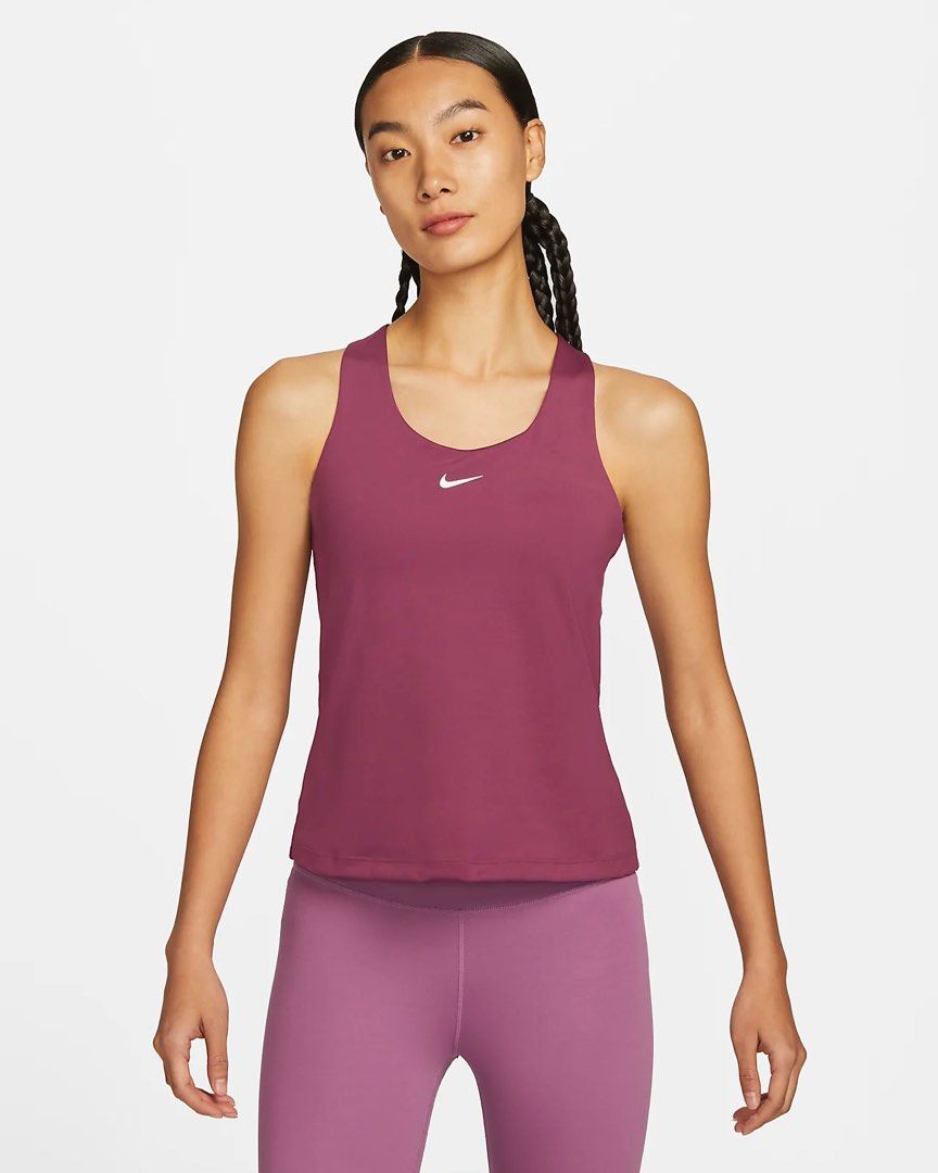 Nike Swoosh Bra Tank, Women's Fashion, Activewear on Carousell