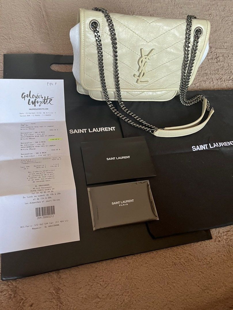 Niki small 2021 with booklet, db ori, copy receipt (22cm) lil defect ...
