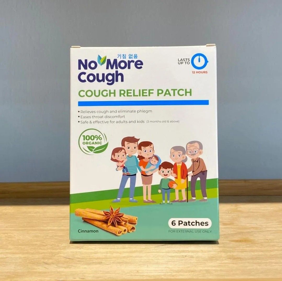 No cough relief patches suitable for babies and children, Health ...