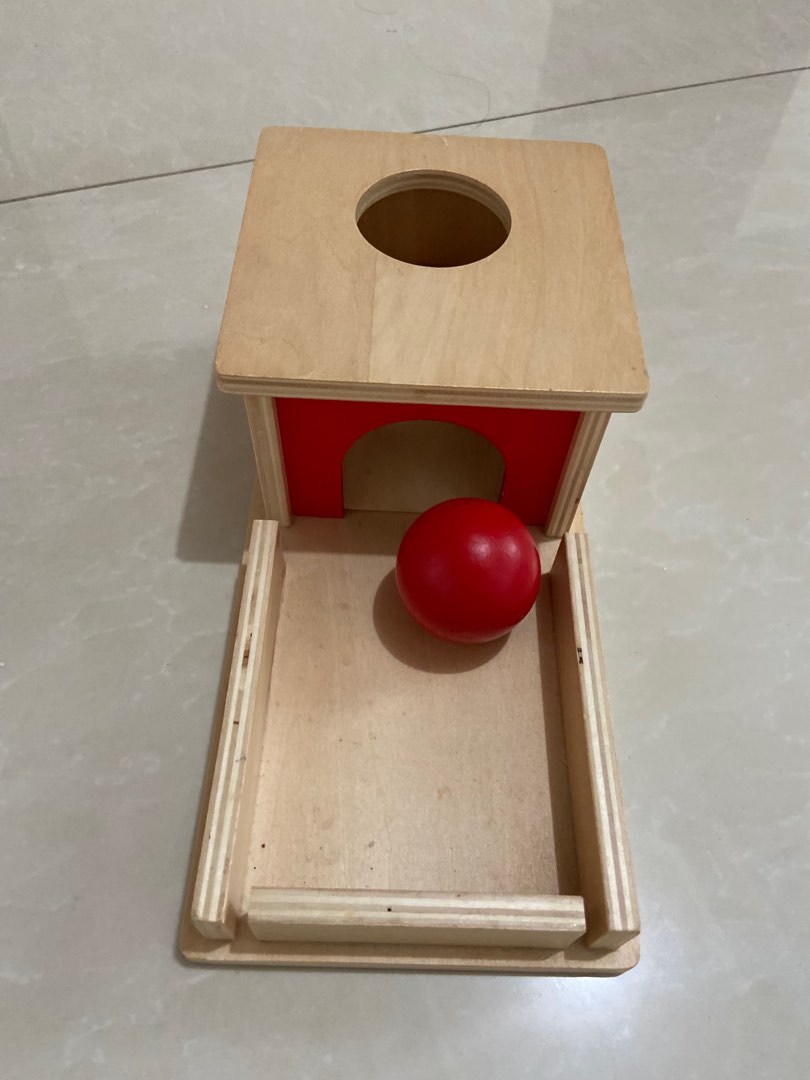 Object Permanence Box Montessori Toy on Carousell