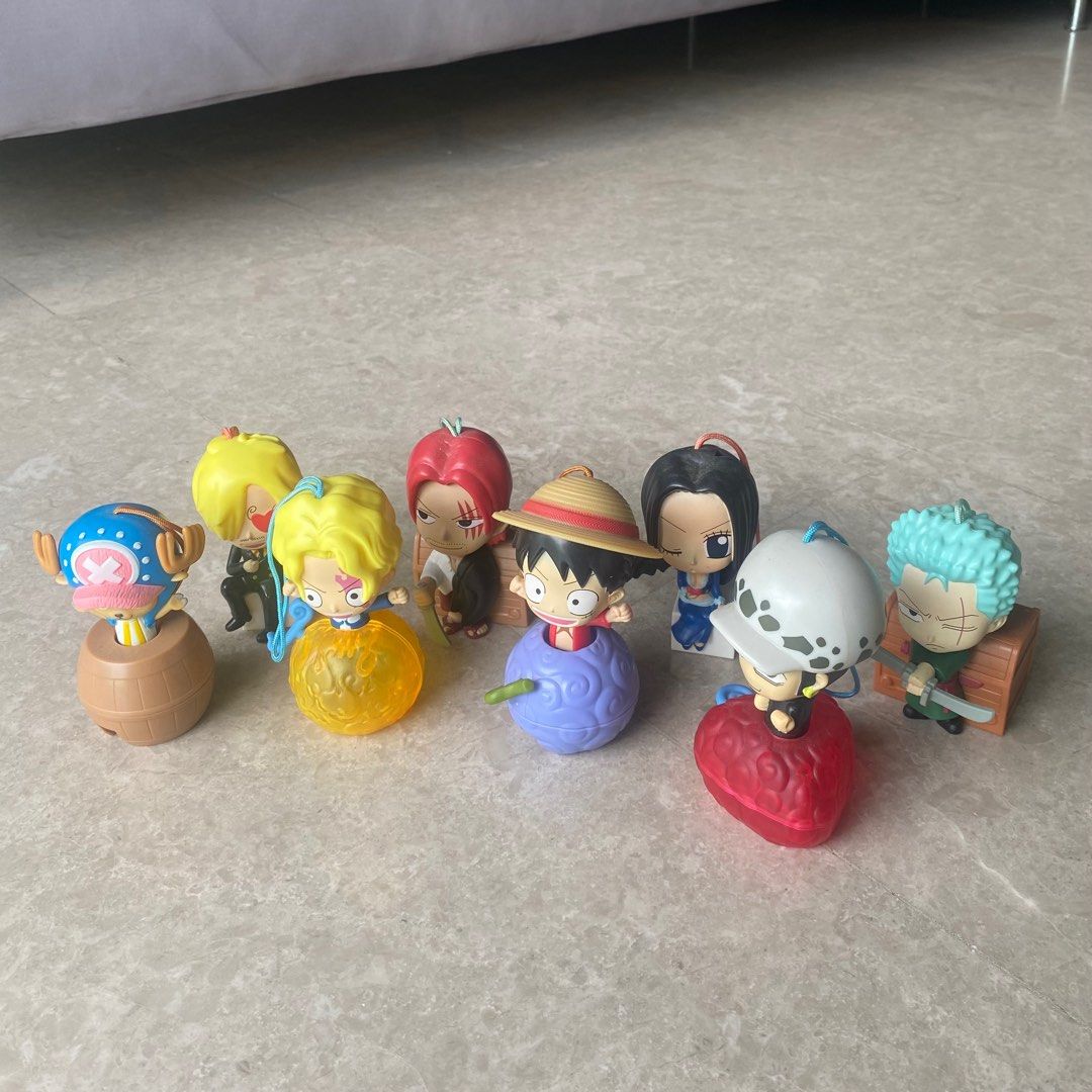 FULL SET One Piece Mini Figurines, Hobbies & Toys, Memorabilia ...