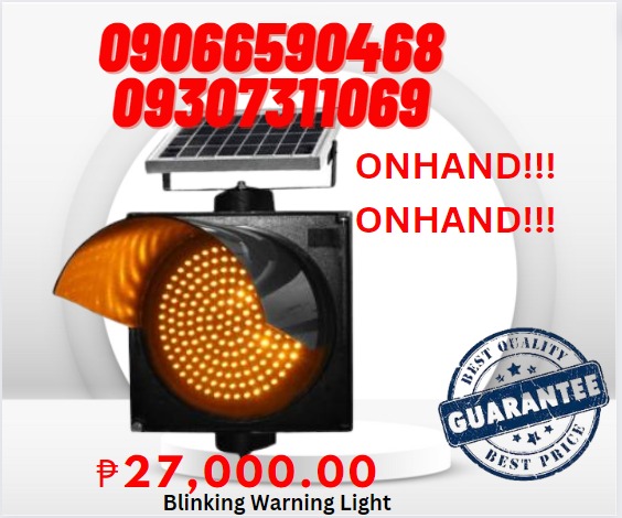ONHAND !! Warning Amber Warning Traffic Light 300mm, Furniture & Home ...