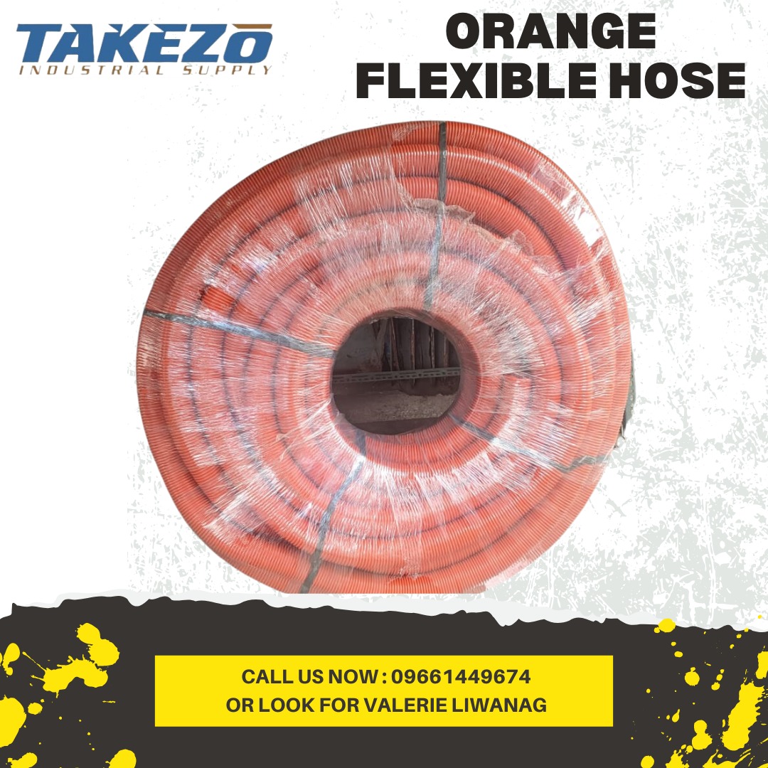 ORANGE FLEXIBLE HOSE on Carousell