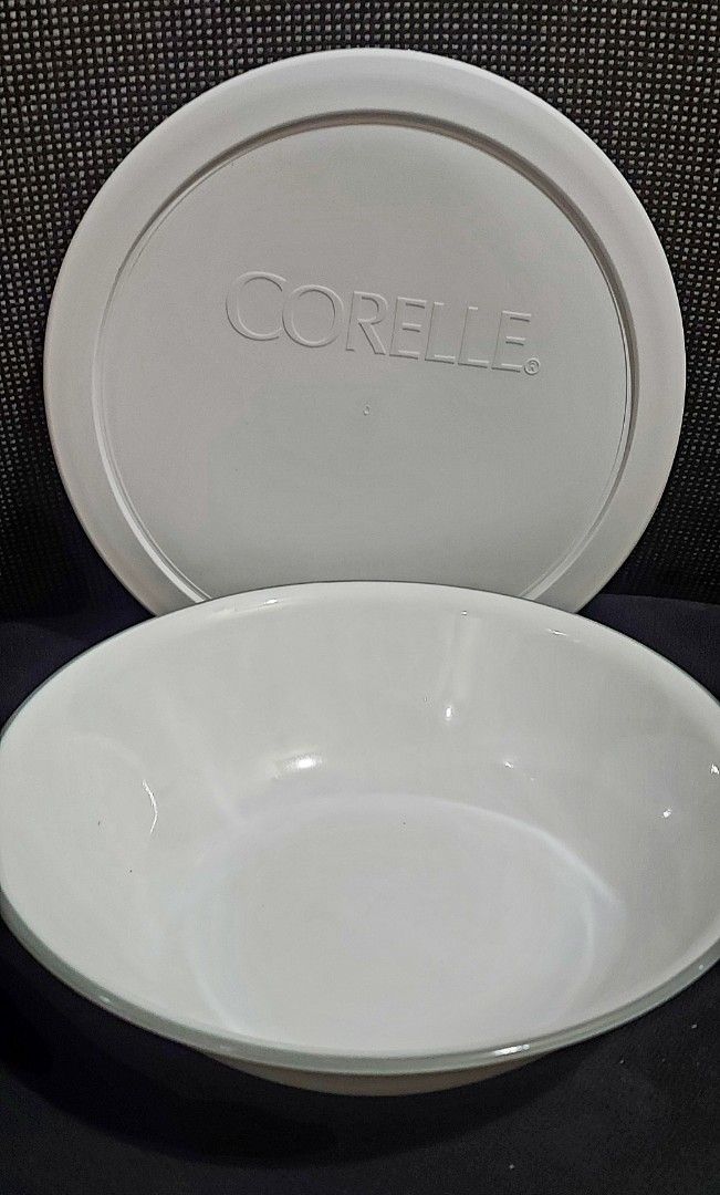 Original Corelle bowl with lid, Furniture & Home Living, Kitchenware ...